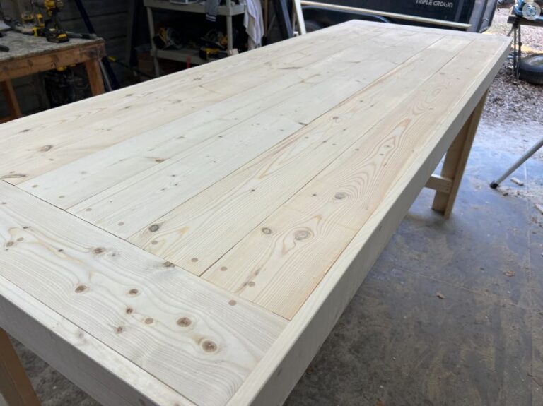 High Top Bar Table – Unfinished - foo-BARS